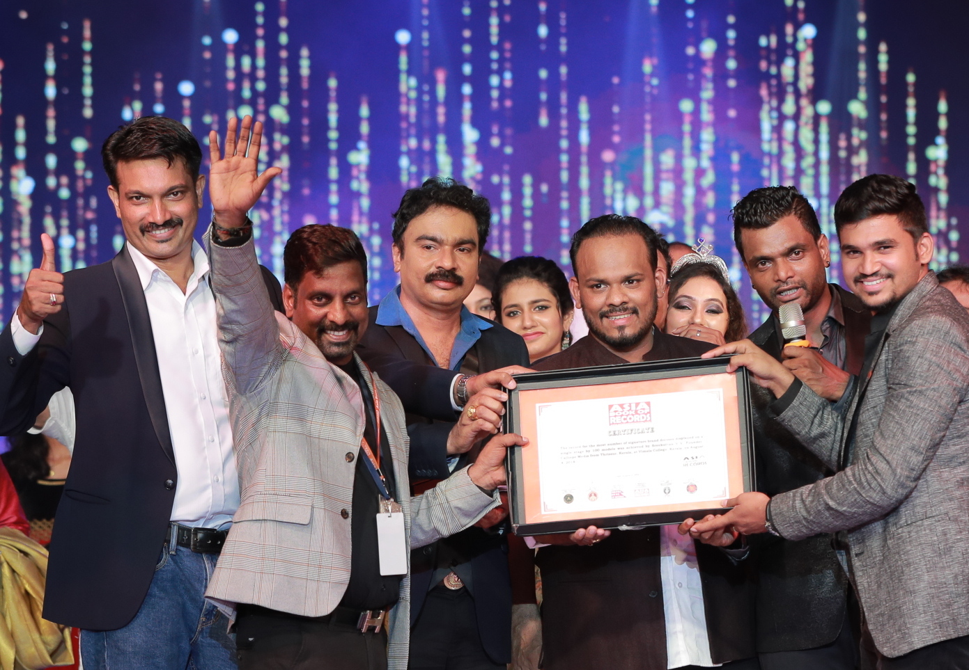 MOST SIGNATURE BRAND DRESSES DISPLAYED ON A SINGLE STAGE - Asia Book of ...