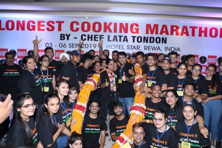 LONGEST COOKING MARATHON BY A FEMALE - Asia Book of Records