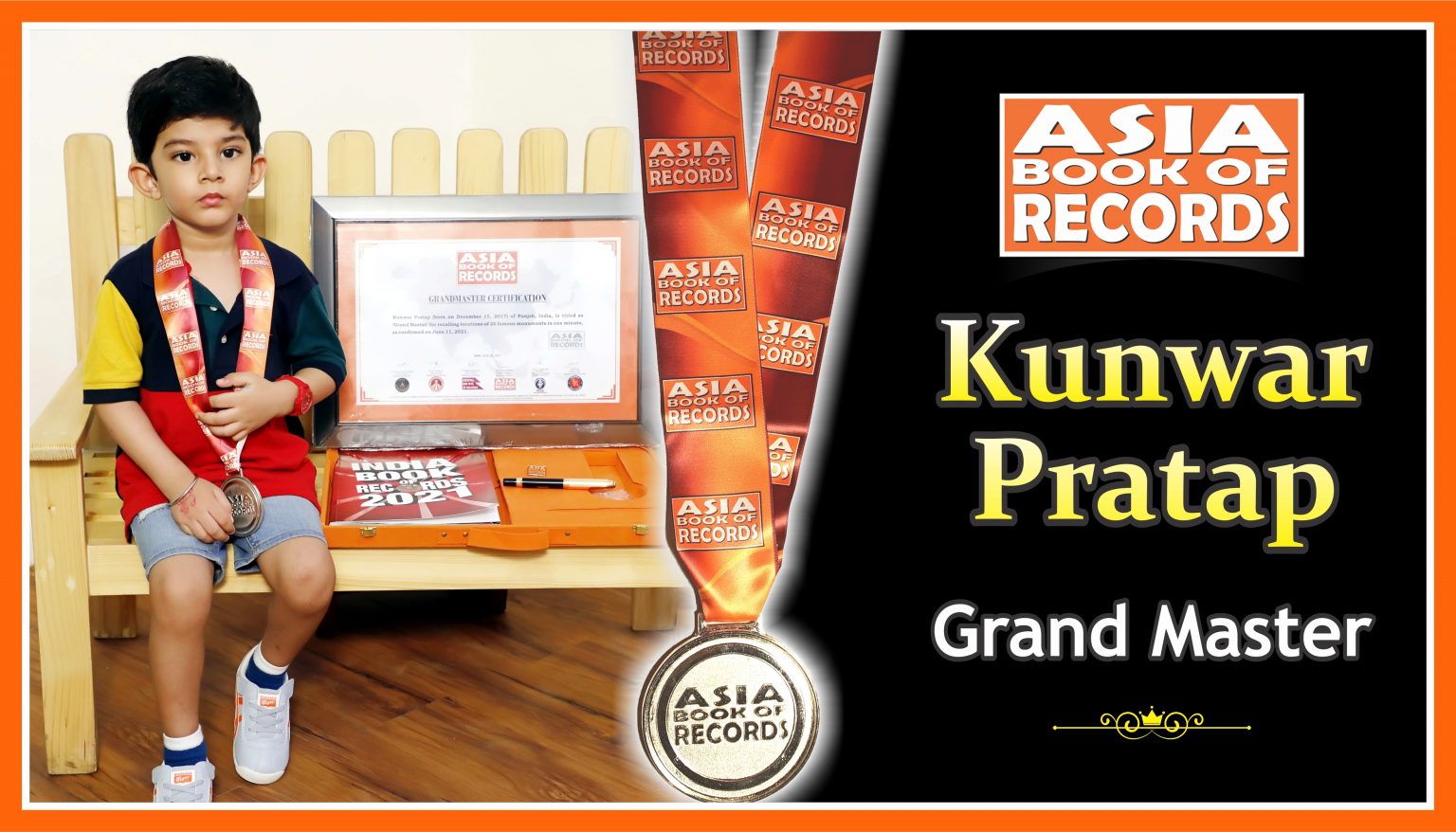 Grand Master – Kunwar Pratap - Asia Book of Records