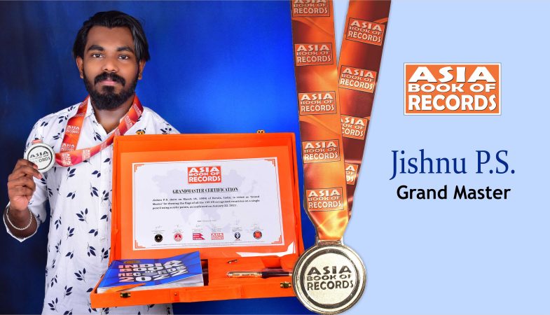 Grand Master – Jishnu P.S. - Asia Book of Records