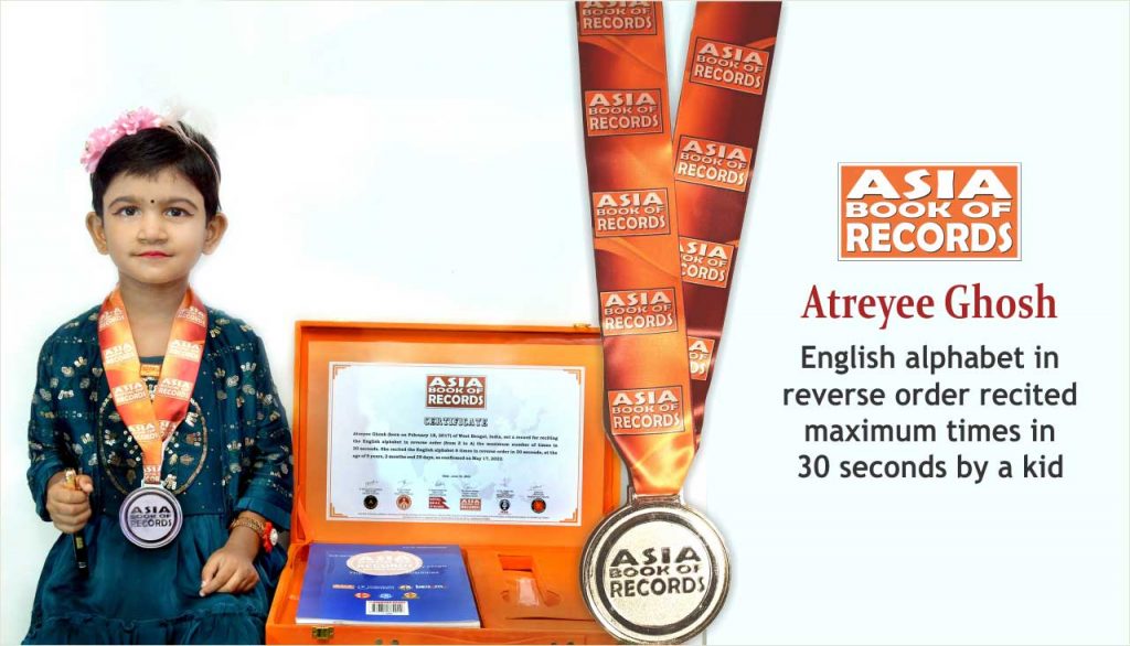 English alphabet in reverse order recited maximum times in 30 seconds ...