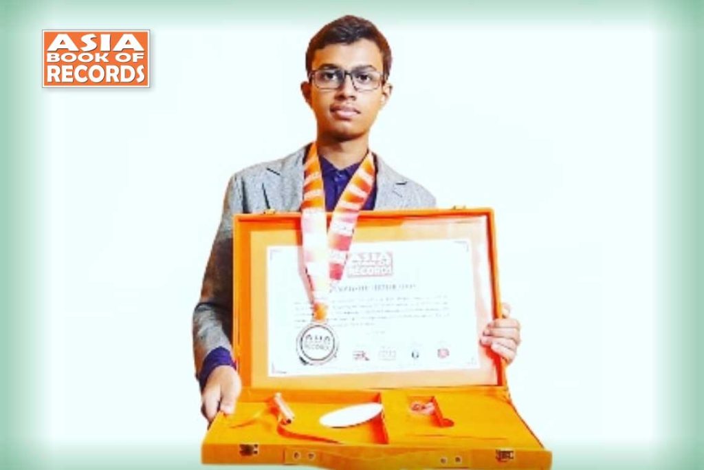 Grand Master – Abir Ghosh – Asia Book of Records
