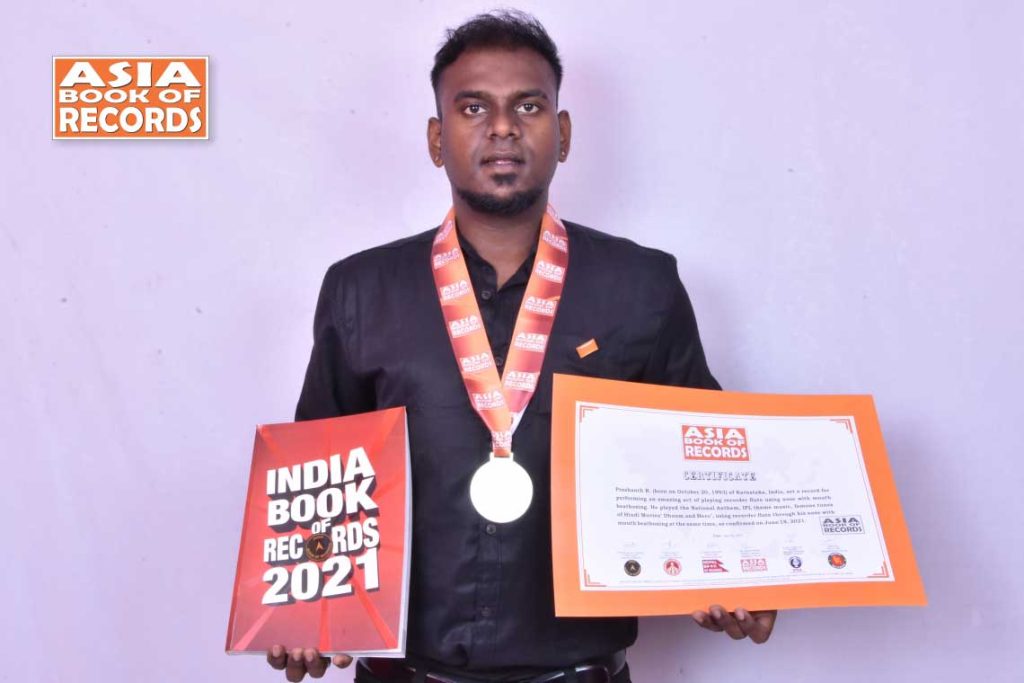 Grand Master – Prashanth R. - Asia Book of Records
