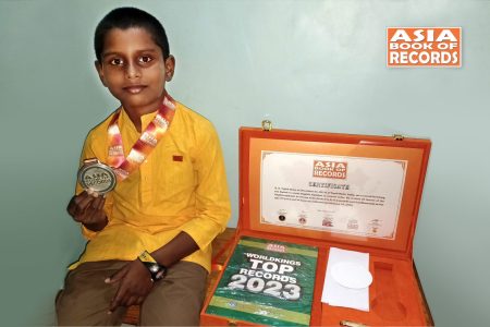 Fastest child to recite English alphabet in reverse order - Asia Book ...