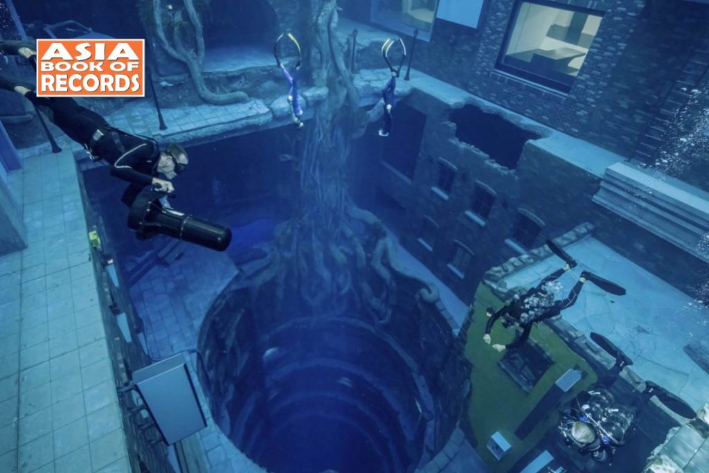 Deepest swimming pool in the world - Asia Book of Records