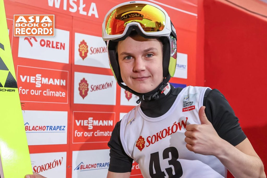 Longest competitive ski jump by a female - Asia Book of Records