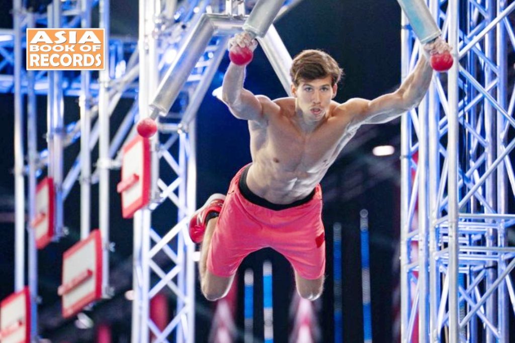 Maximum consecutive flying bar jumps - Asia Book of Records