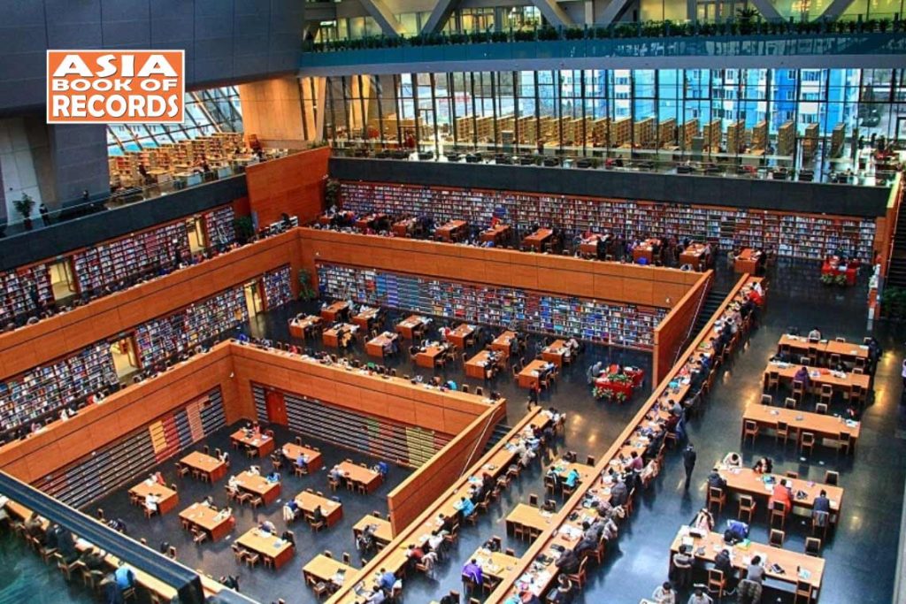 Tallest library building ever made - Asia Book of Records