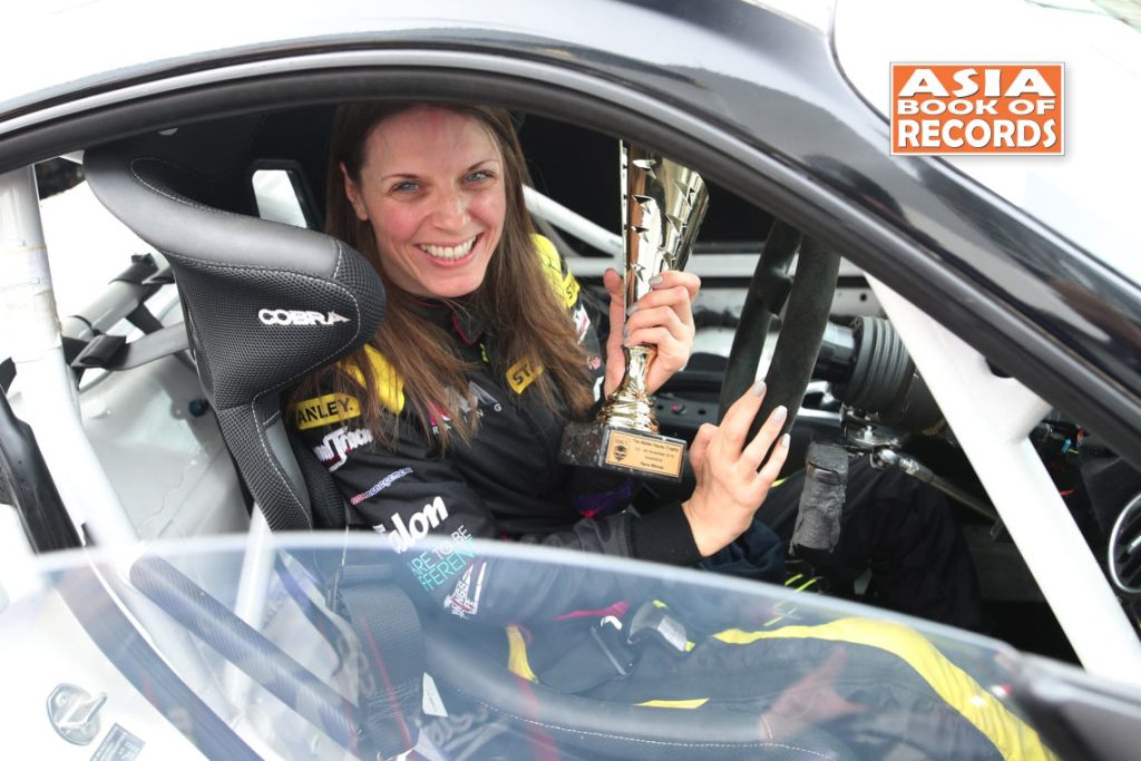 First female quadriplegic racing car driver ever to complete the race ...