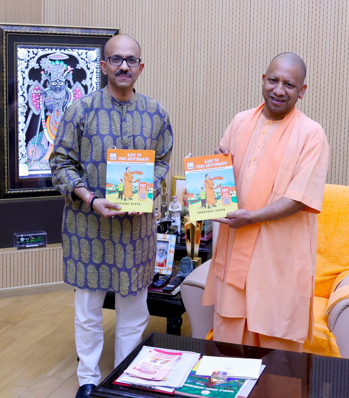 Inspiring the Youth with ‘Ajay to Yogi Adityanath’ - Asia Book of Records