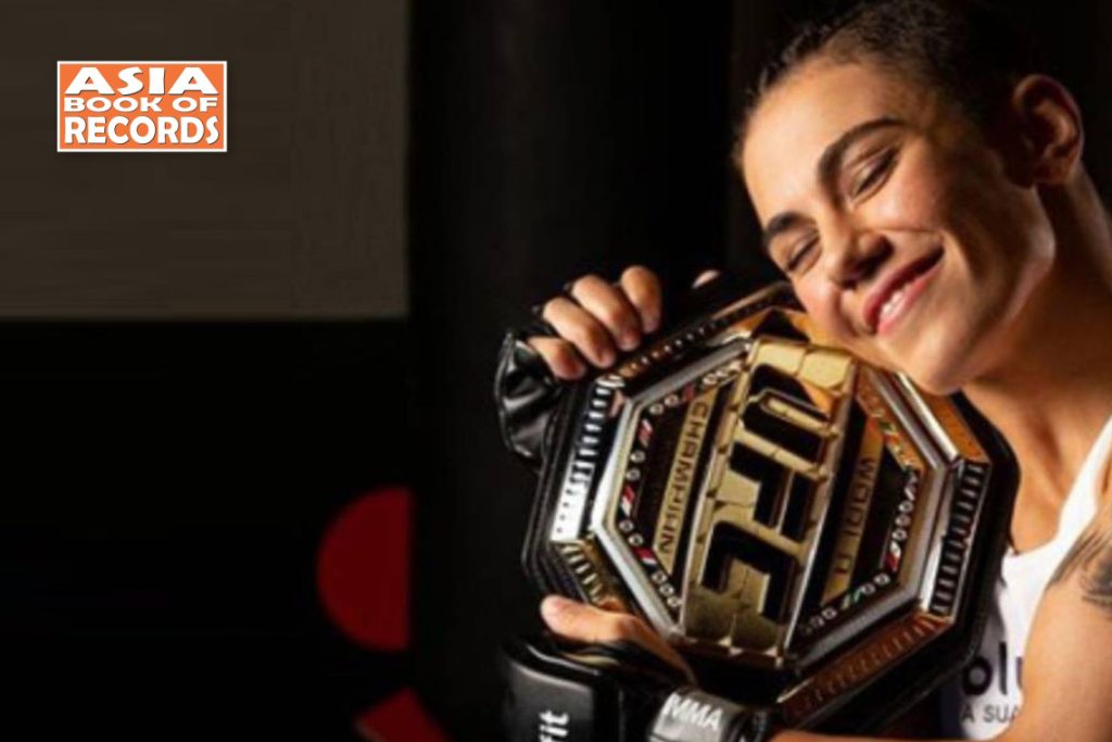 Maximum UFC wins by a female person - Asia Book of Records