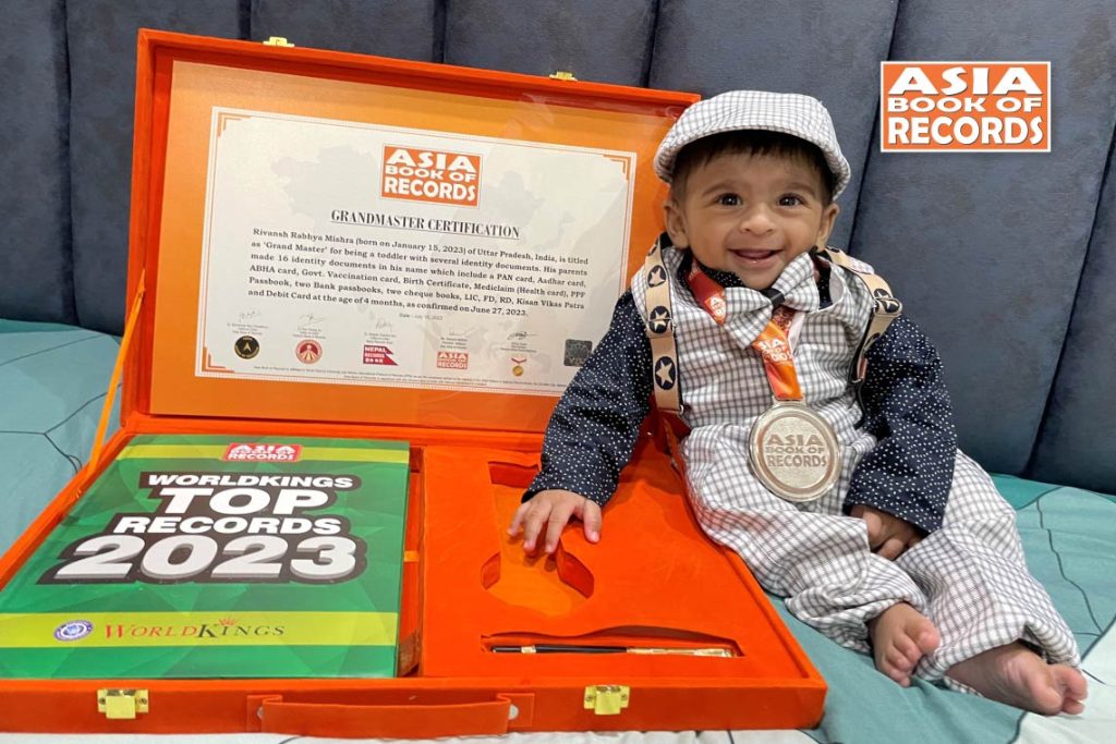 Grand Master – Rivansh Rabhya Mishra - Asia Book of Records