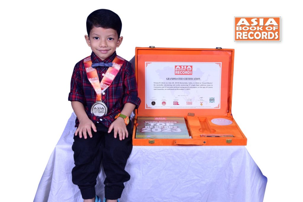 Grand Master – Vivaan N. - Asia Book of Records