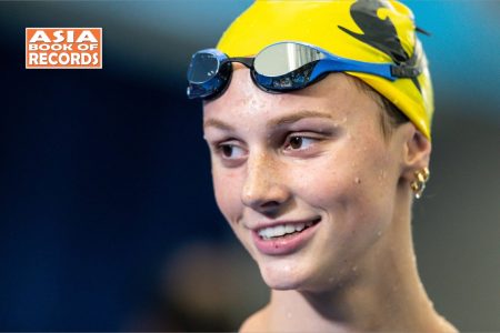 Fastest female swimmer to swim long course 400 metres freestyle - Asia ...