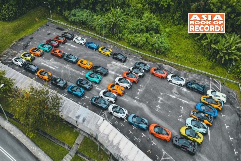 Largest gathering of Mclaren cars - Asia Book of Records