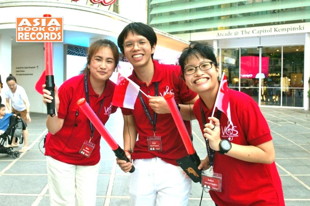 Largest national day outdoor group singing - Asia Book of Records