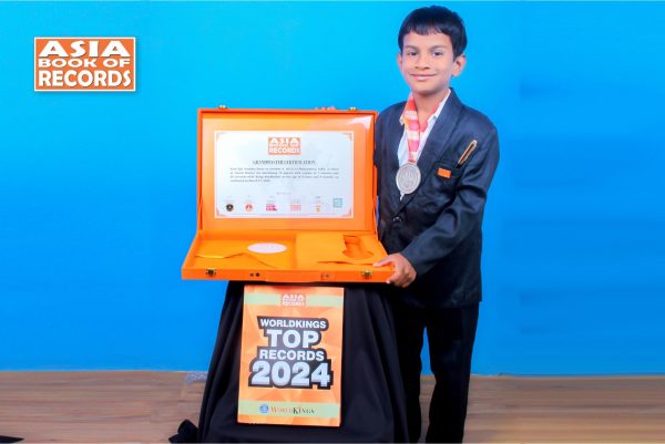 Grand Master – Saad Ajit Inamdar - Asia Book of Records